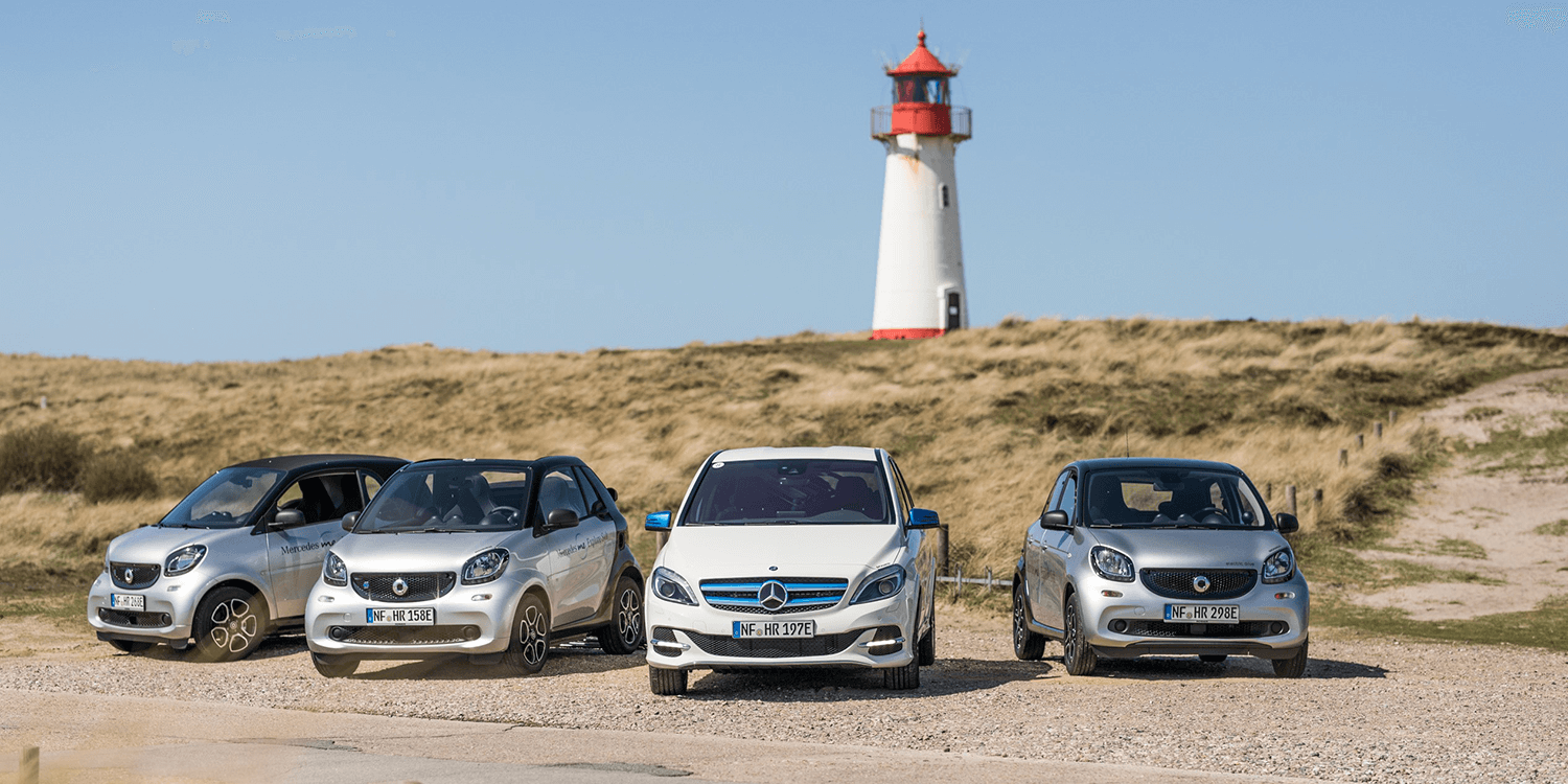 Daimler und Sixt platzieren buchbare E-Autos auf Sylt - electrive.net