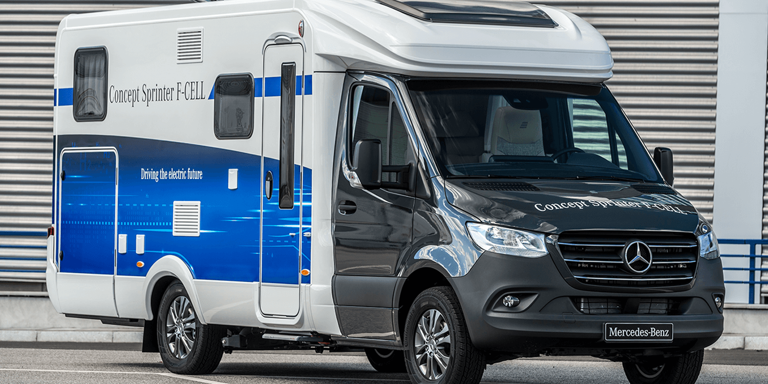 Mercedes stellt Sprinter mit Brennstoffzelle vor - electrive.net
