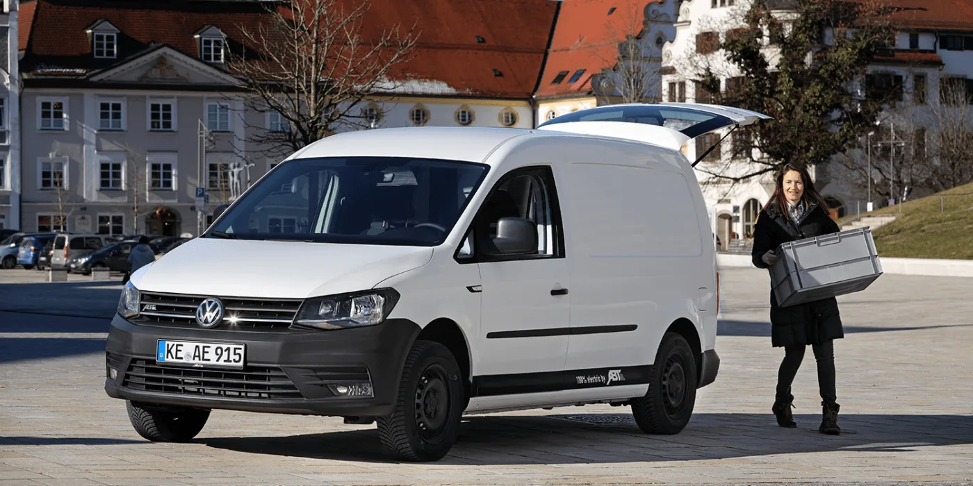 Abt e Caddy wird nun auch zum Kauf angeboten electrive