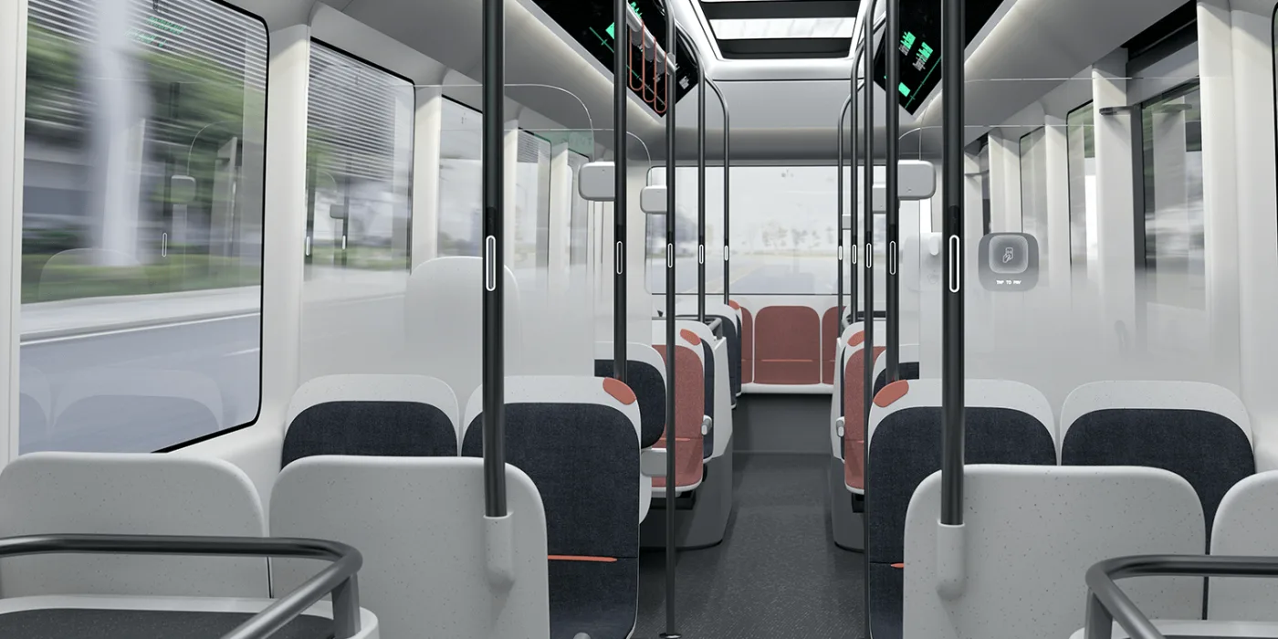 Arrival electric bus store