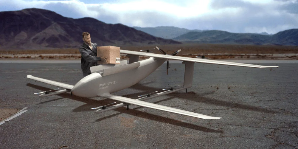 Pipistrel zeigt unbemannte Hybridflieger fur Frachtfluge electrive