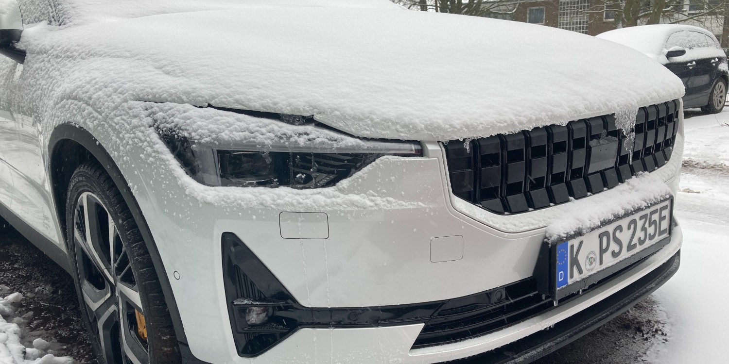 Polestar 2 im Wintertest: Souverän, aber nicht immer überzeugend ...