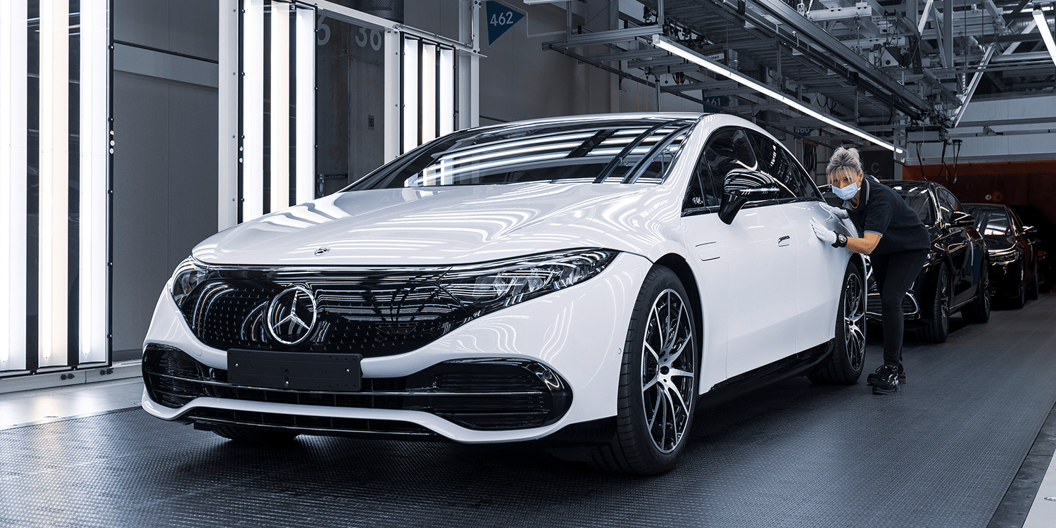 Mercedes startet Serienproduktion des EQS electrive
