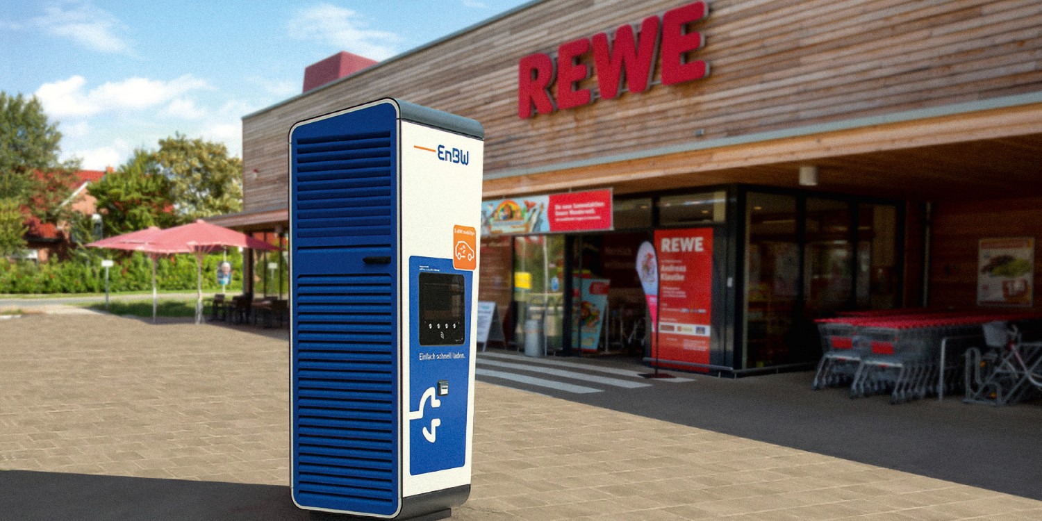 Rewe plant hunderte Schnelllade-Standorte mit Partnern electrive.net