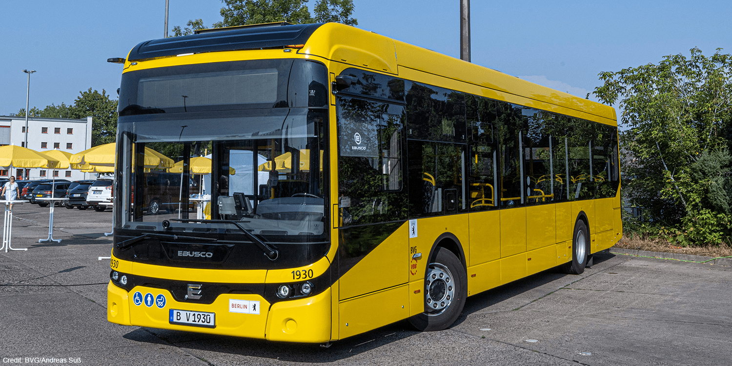 BVG erhält erstes Elektrobus-Exemplar von Ebusco - electrive.net