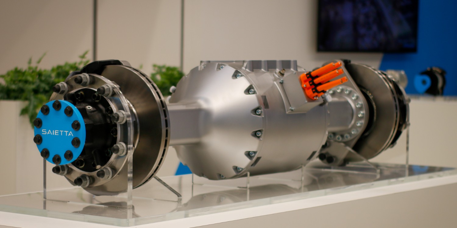 IAA: Saietta zeigt E-Achse und weitere E-Nfz-Antriebskonzepte ...