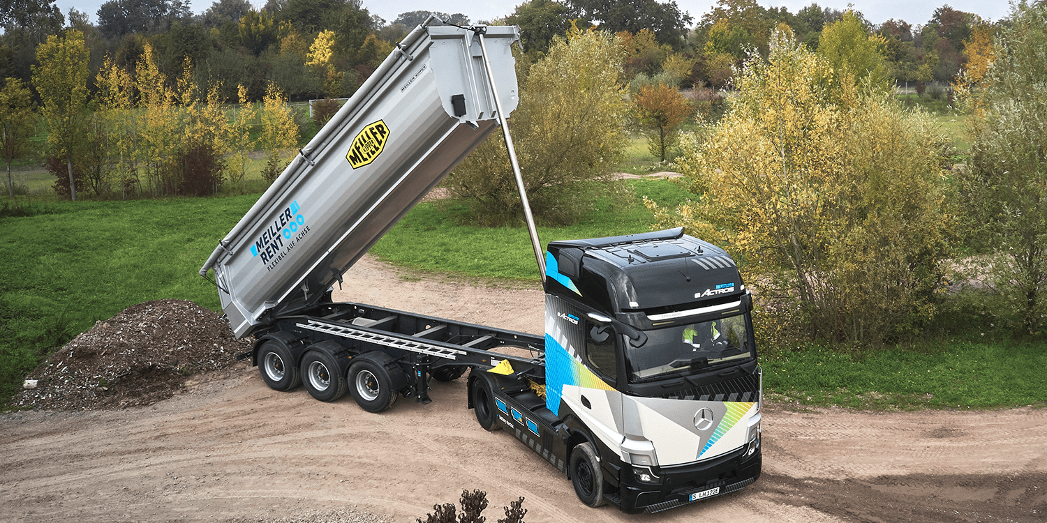 Mercedes feilt an Batterie-Lkw für die Baustelle - electrive.net