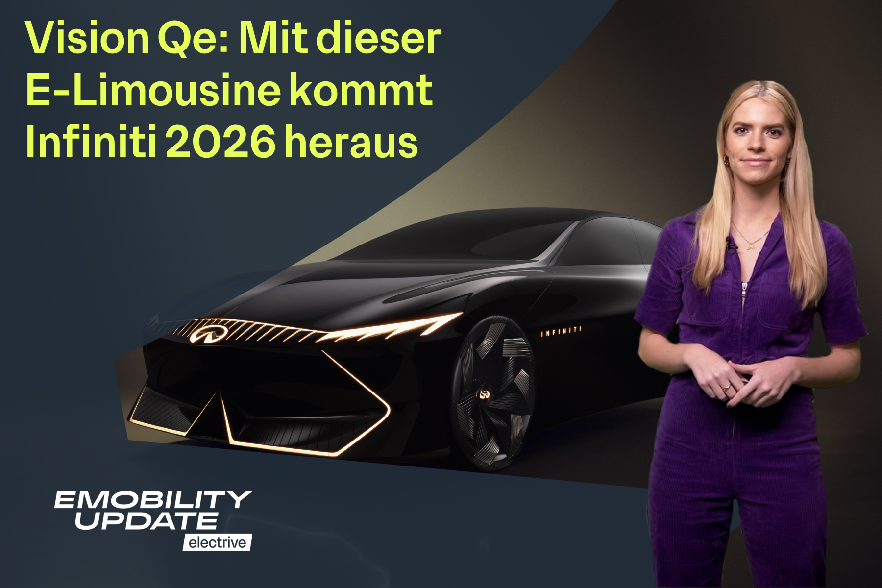 Infiniti zeigt E-Limousine Vision Qe / Tesla plant Grünheide-Ausbau für ...