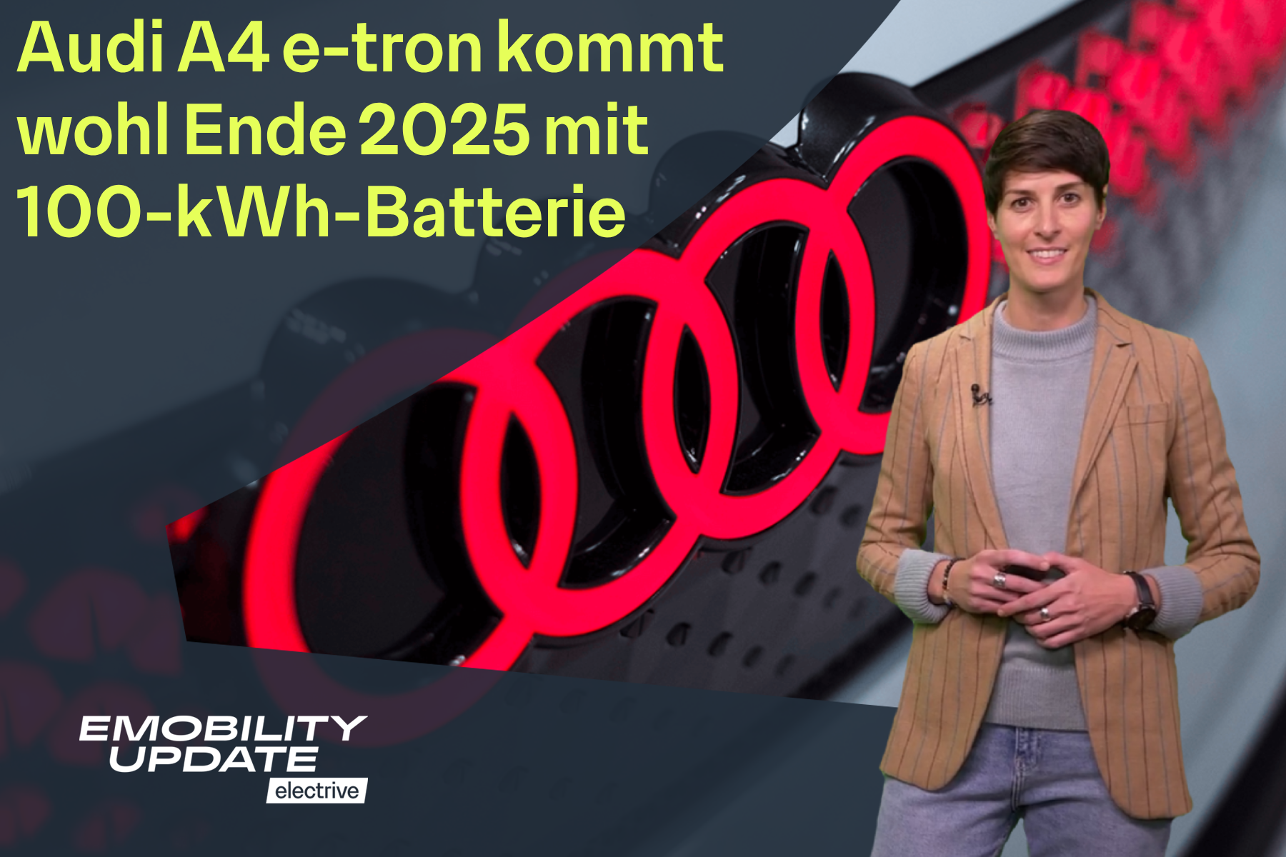 Audi A4 e-tron kommt Ende 2025 / Neuauflage des Mercedes EQA und EQB ...