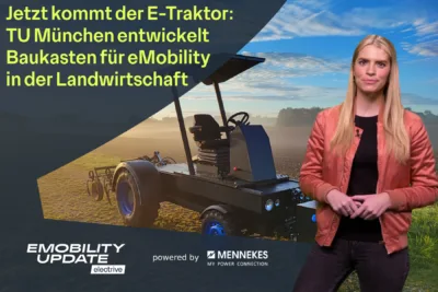 Tadus enthüllt E-Traktor mit Batterie-Wechselsystem - electrive.net