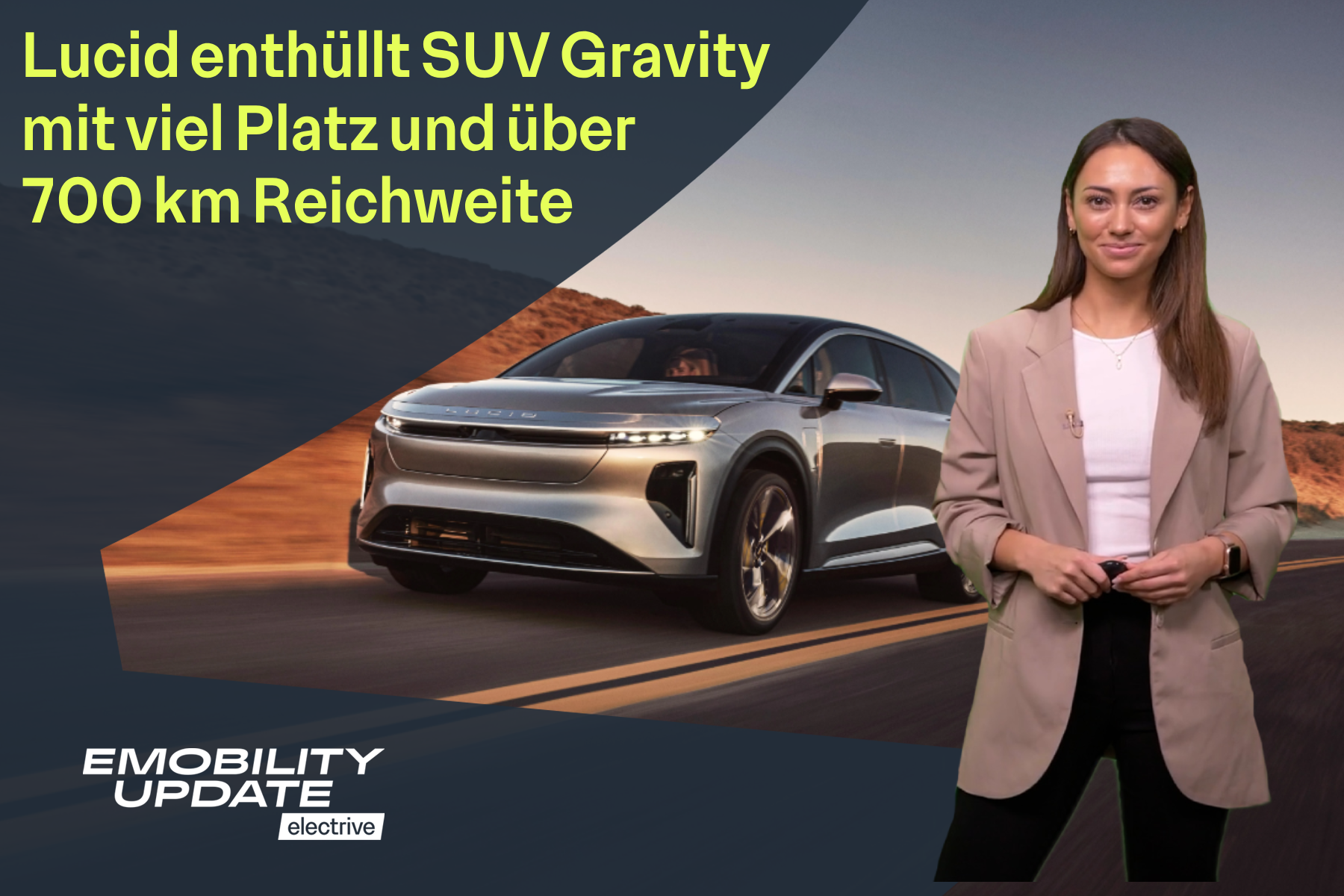 Lucid präsentiert E-SUV Gravity / Motor-Engpass bei VW / Elektro ...
