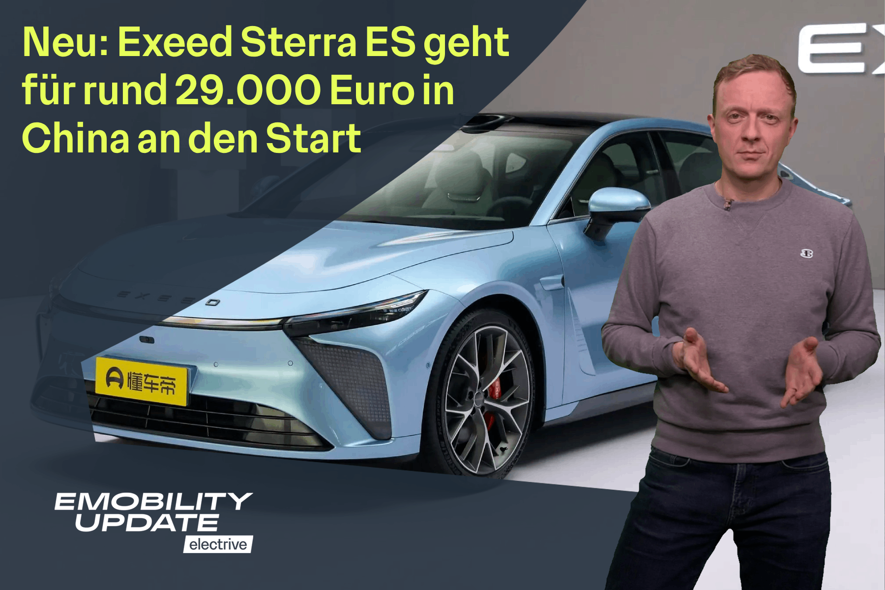 Exeed startet in China / Deutschlandnetz legt los / Ausblick 2024 ...