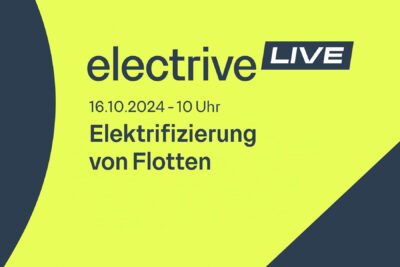 electrive LIVE #41 - Elektrifizierung von Flotten - electrive.net