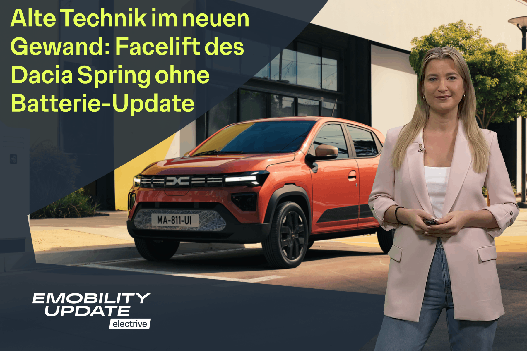Dacia Spring Facelift mit gleicher Batterie / Ministerium setzt H2 ...