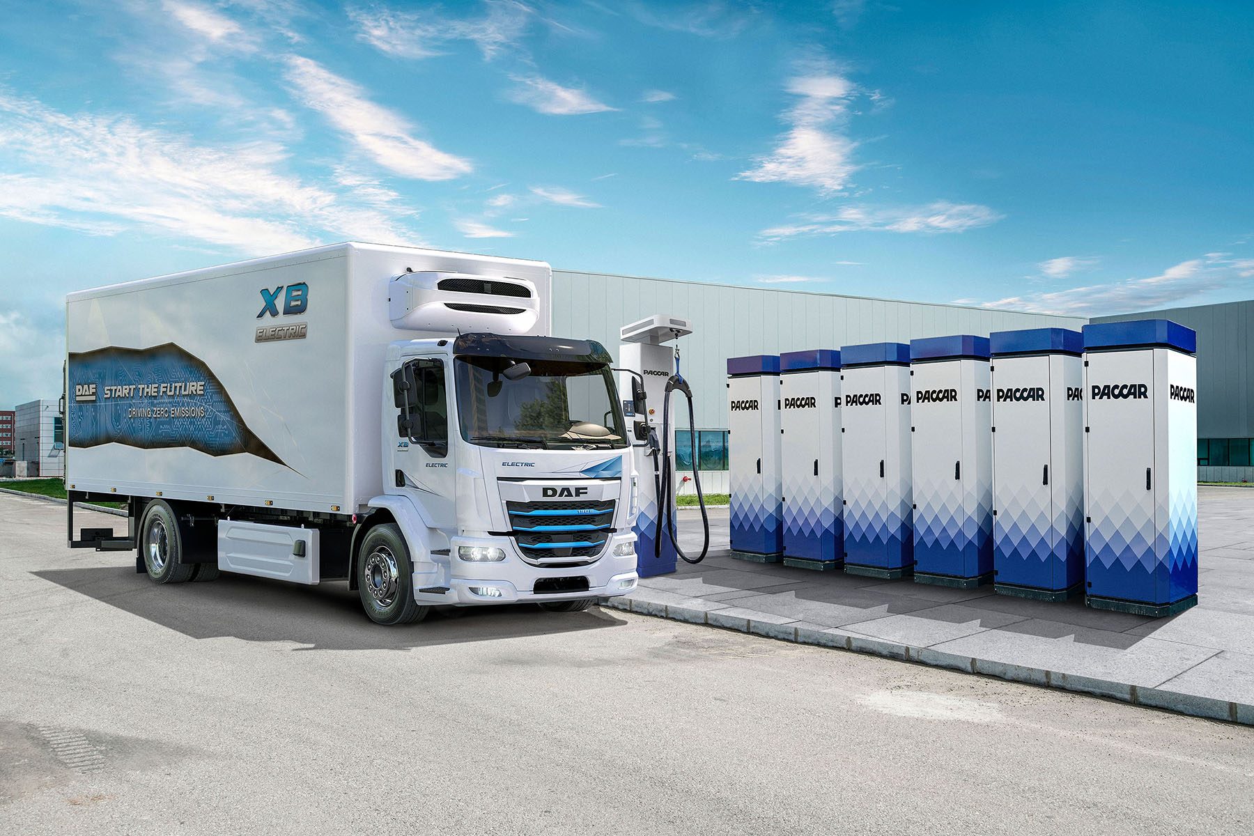 Paccar installiert Batterie-gestützte HPC bei DAF-Partner - electrive.net