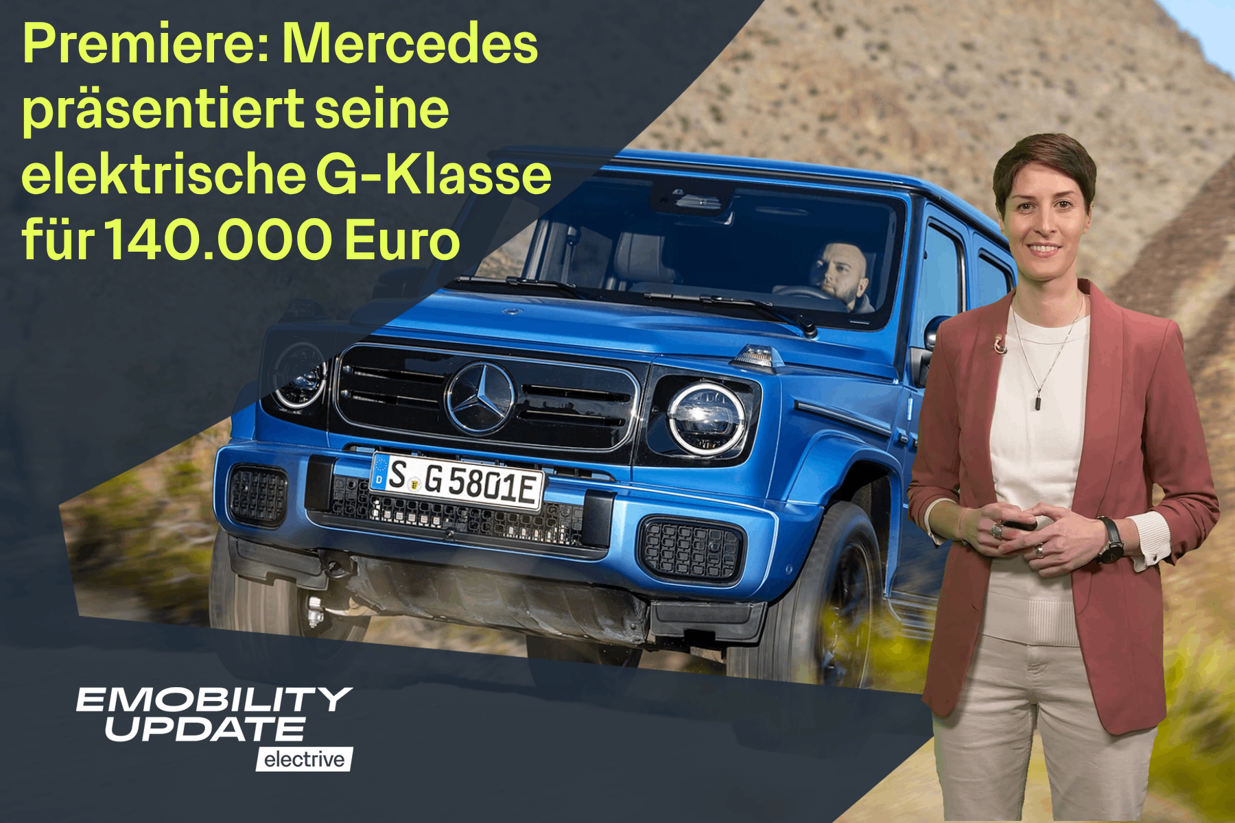Mercedes zeigt Elektro G-Klasse / Tesla frischt Model 3 auf / China E ...