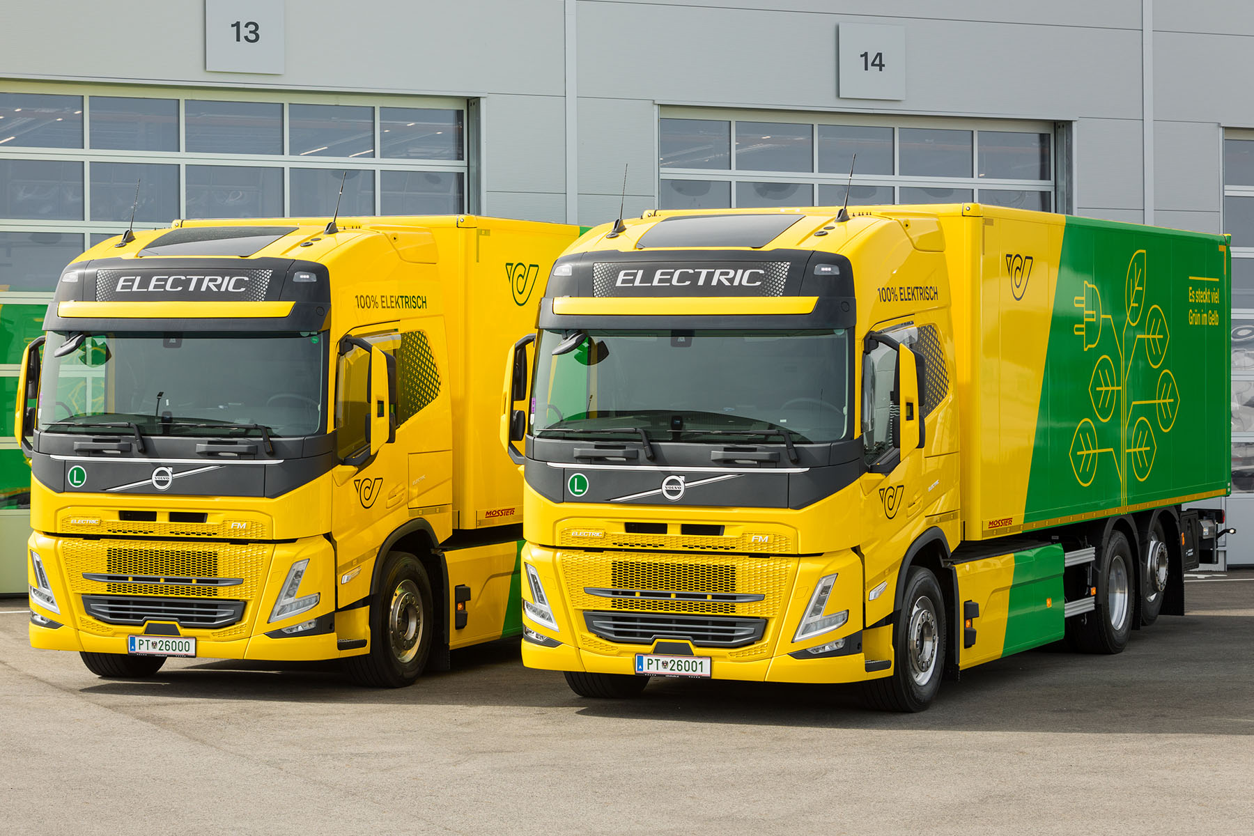 Österreichische Post setzt zwei E-Lkw in der Transportlogistik ein ...
