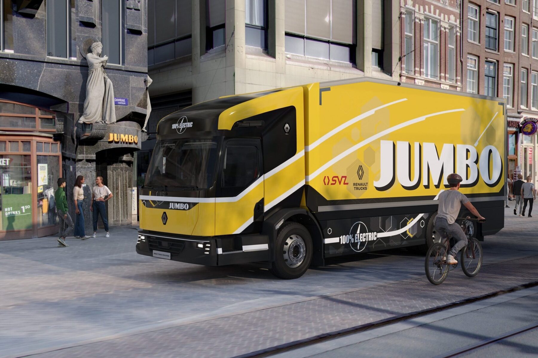 Renault Trucks testet E-Lkw für die Citylogistik in Amsterdam ...