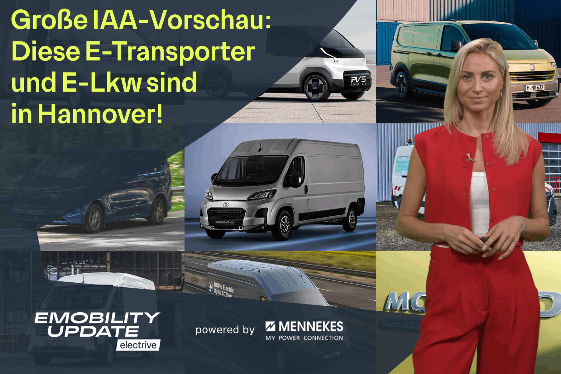 Von E-Transporter bis E-Trucks: Vorschau auf die IAA Nutzfahrzeuge - electrive.net