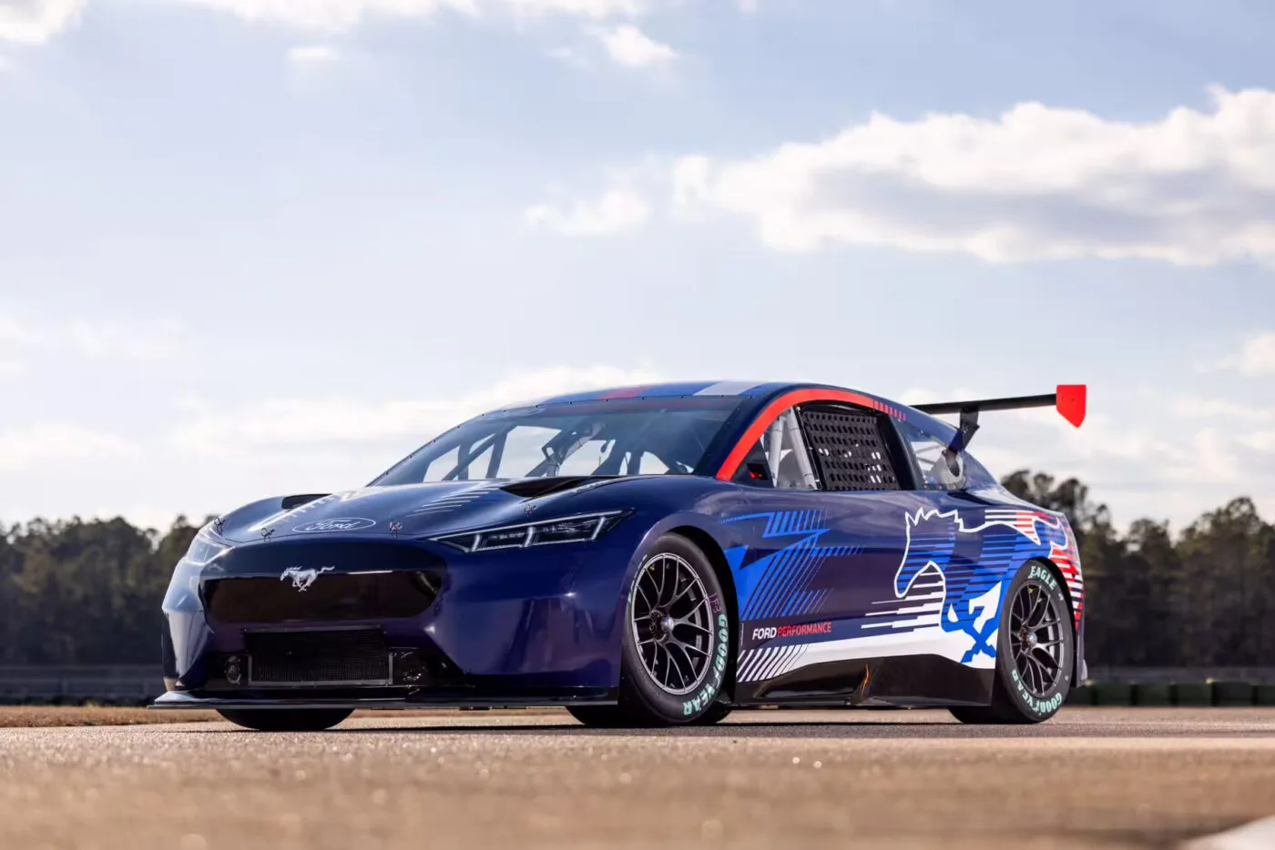 Mach e race car store