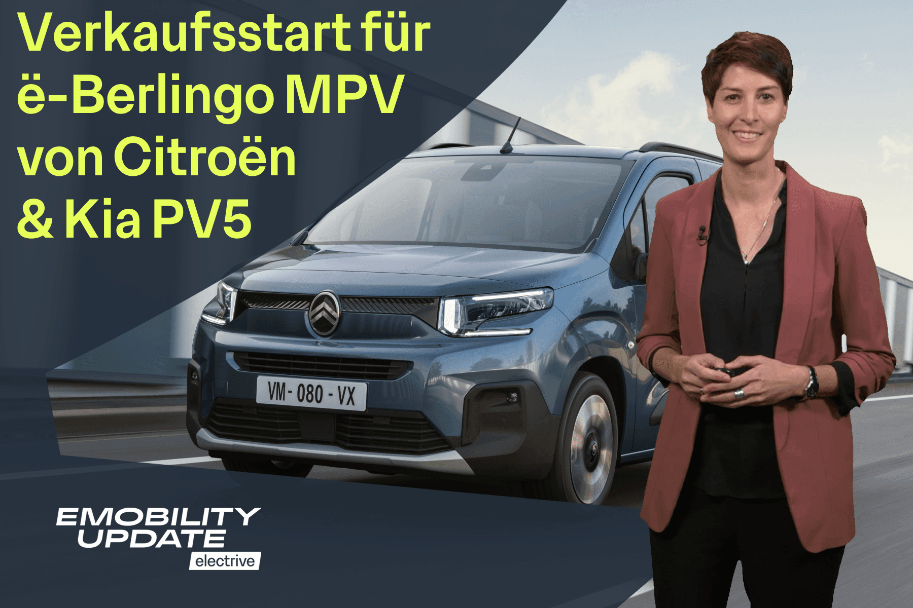 Elektro-Lastenesel: Citroën ë-Berlingo MPV und Kia PV5 gehen in Verkauf ...