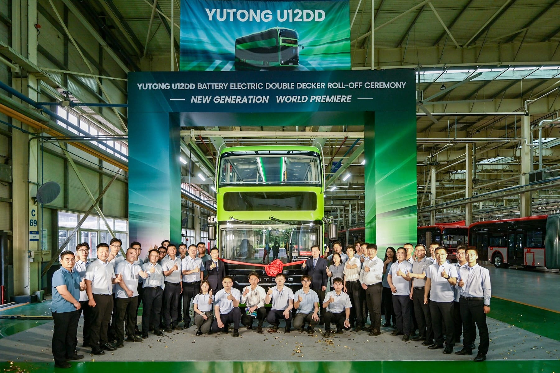 Yutong verpasst elektrischem Doppeldecker U12DD ein Upgrade - electrive.net