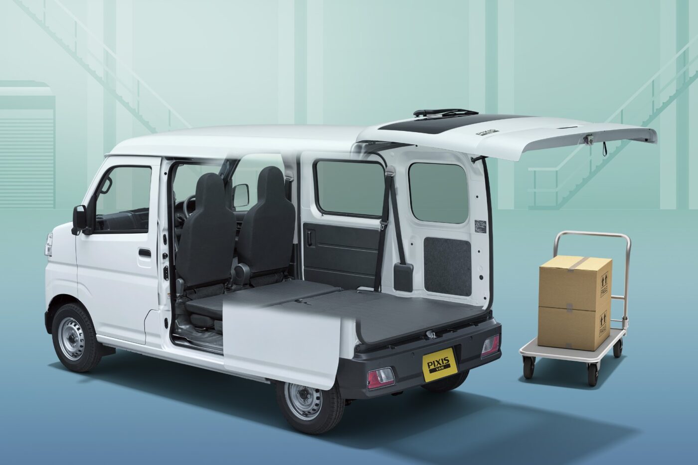 Toyota bringt Elektroversion seines Kei-Cars Pixis Van - electrive.net