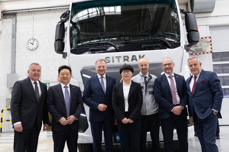 Steyr Automotive montiert Elektro- und Diesel-Lkw für Sinotruk ...